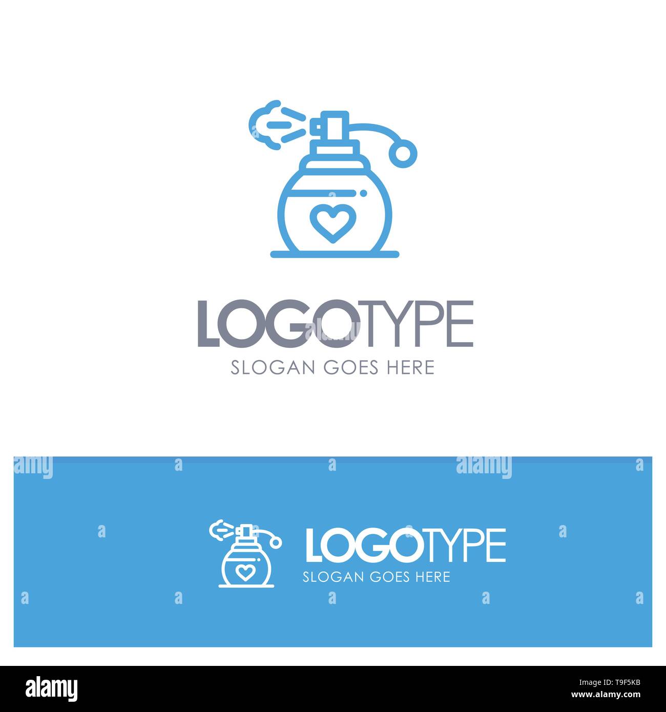 Blue dress present Stock Vector Images - Alamy