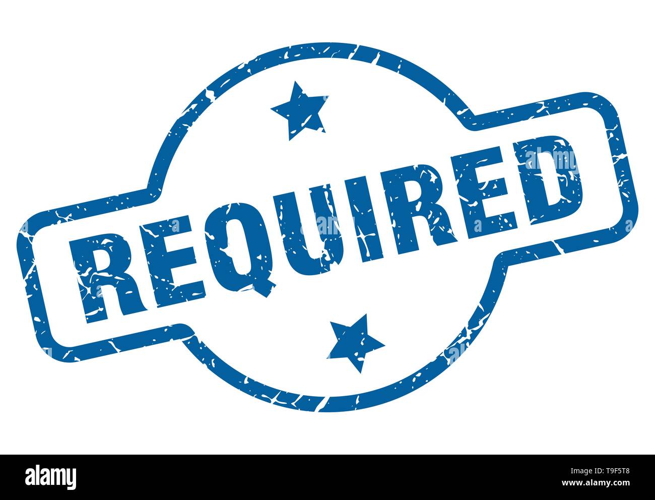 required vintage stamp. required sign Stock Vector Image & Art - Alamy