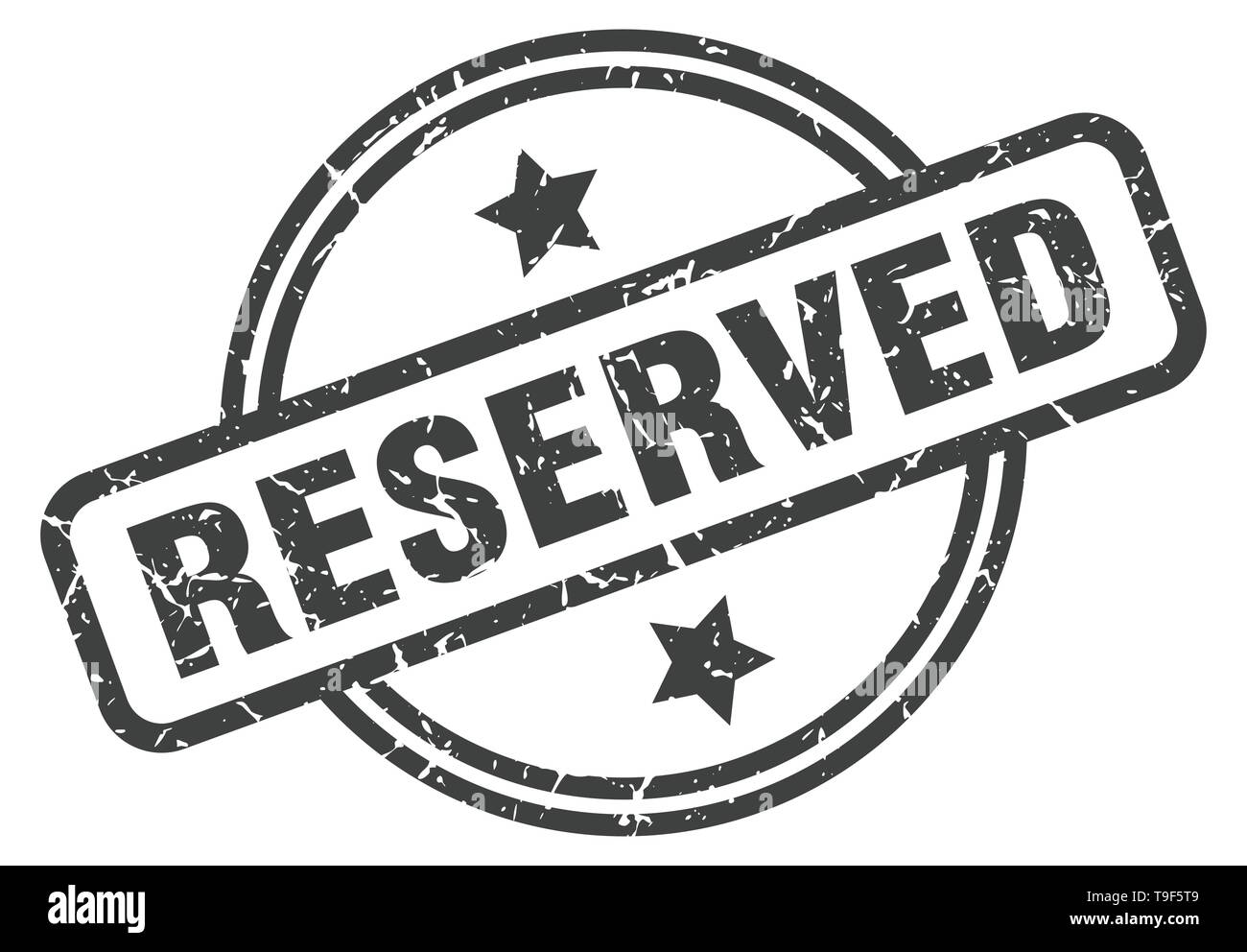 reserved stamp isolated on white Stock Vector Image & Art - Alamy