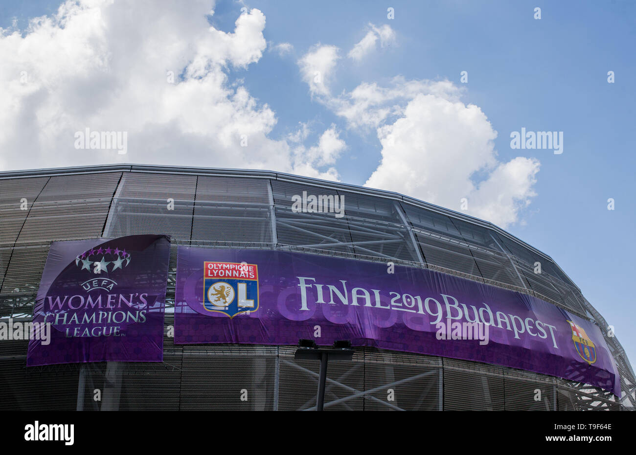 Groupama Arena, Budapest, Hungary. 18th May, 2019. UEFA Womens ...