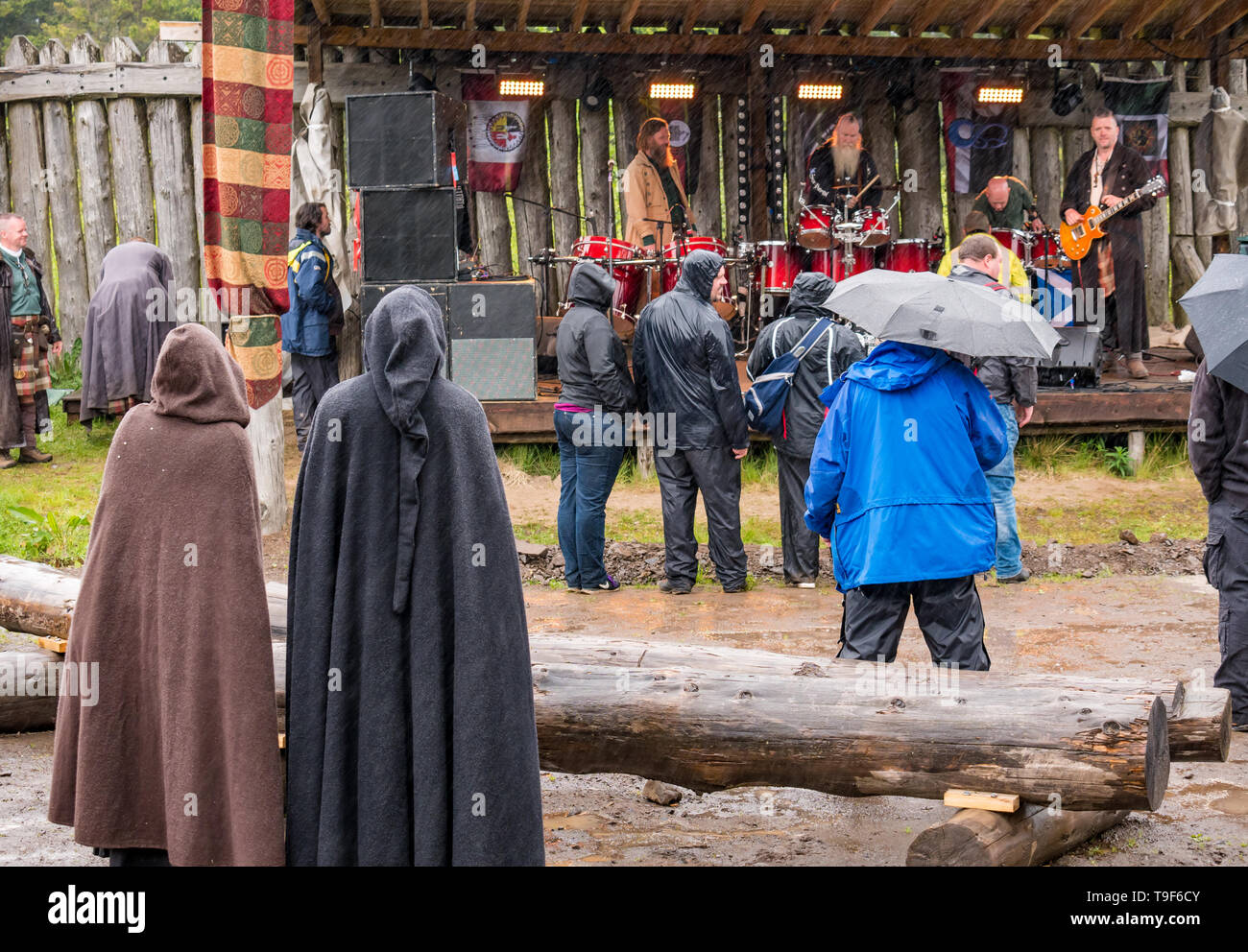 Duncarron Medieval Village, Carron Valley Forest, Lanarkshire, Scotland ...