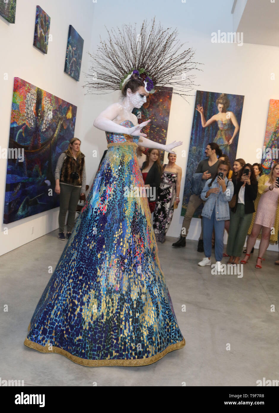 New York City, New York, USA. 17th May, 2019. Performance artist and ...