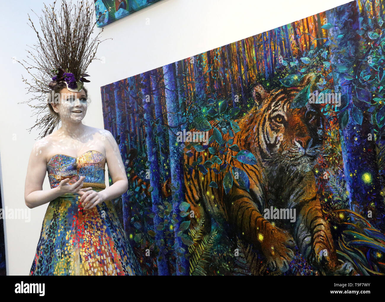 New York City, New York, USA. 17th May, 2019. Performance artist and ...