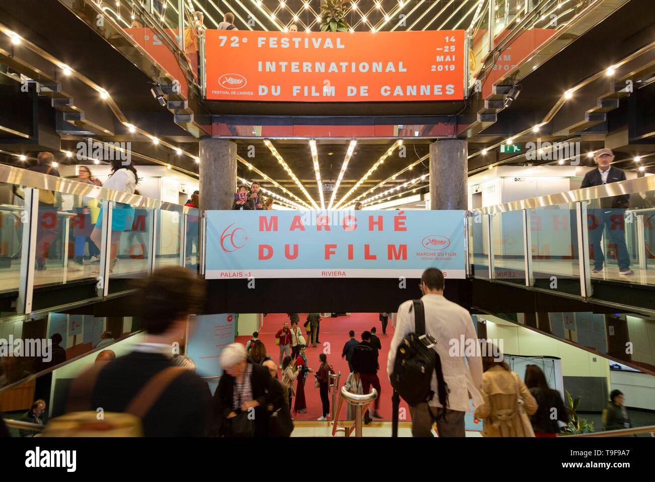 The Cannes Film Market, Le Marché du Film, seen during the 72nd Cannes ...