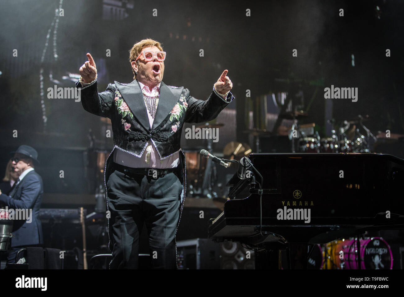 Denmark, Copenhagen - May 18, 2019. The English singer, songwriter and ...