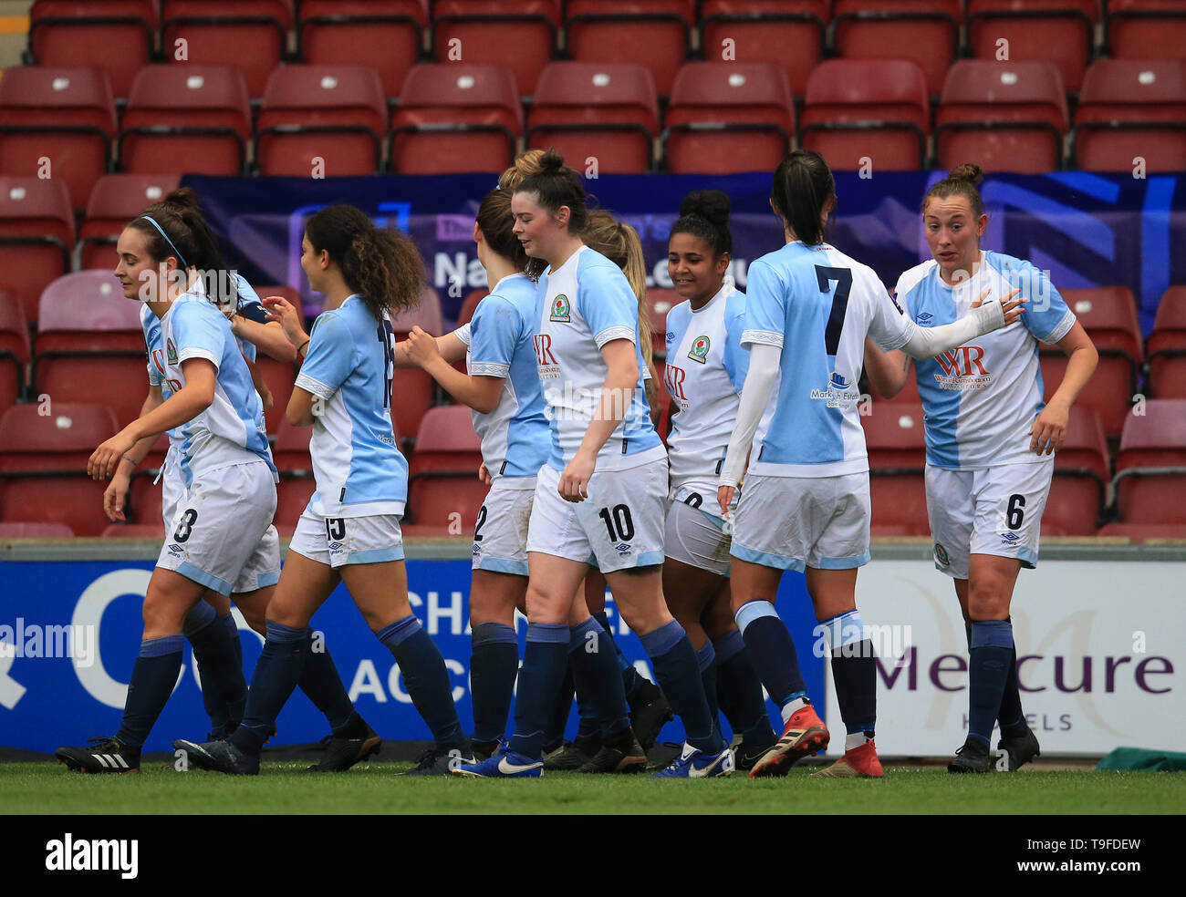 Northern Commercials Stadium, Bradford, UK. 18th May, 2019. FA Womens ...