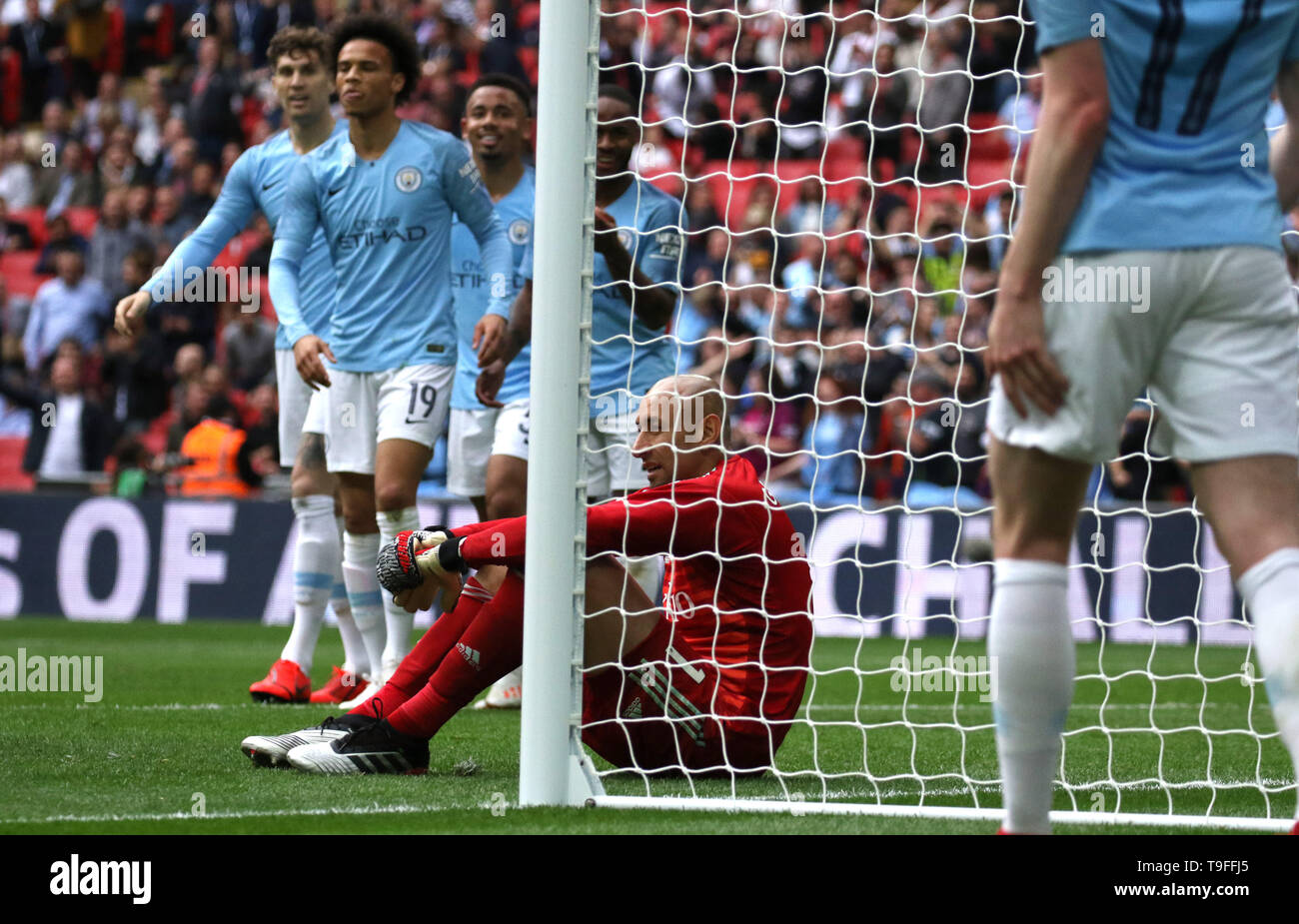 Manchester City Football Club Goal High Resolution Stock Photography ...