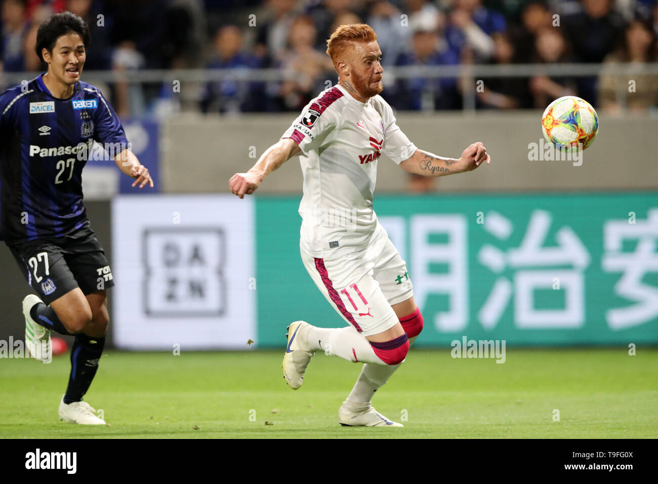 Osaka, Japan. 18th May, 2019. Souza (Cerezo) Football/Soccer : 2019 J1 ...