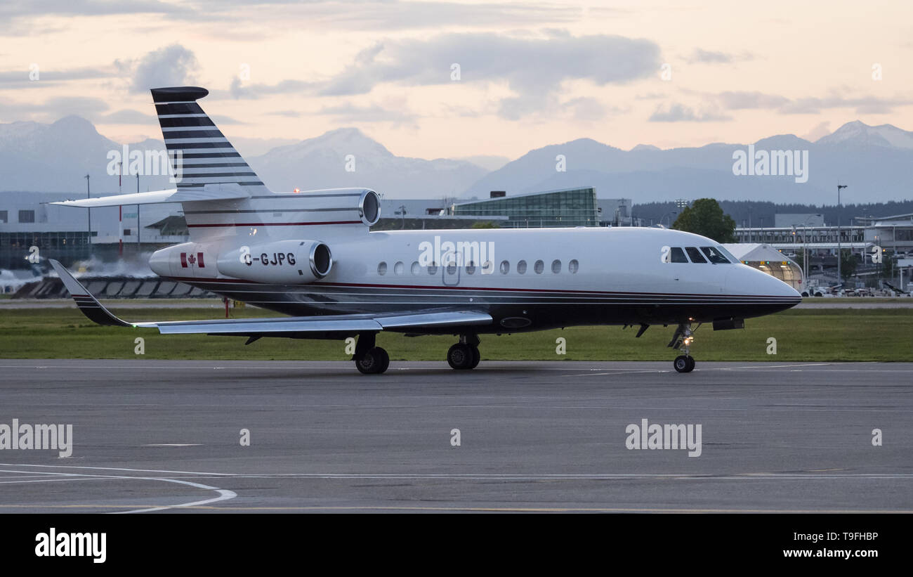 Richmond, British Columbia, Canada. 17th May, 2019. A three-engine ...