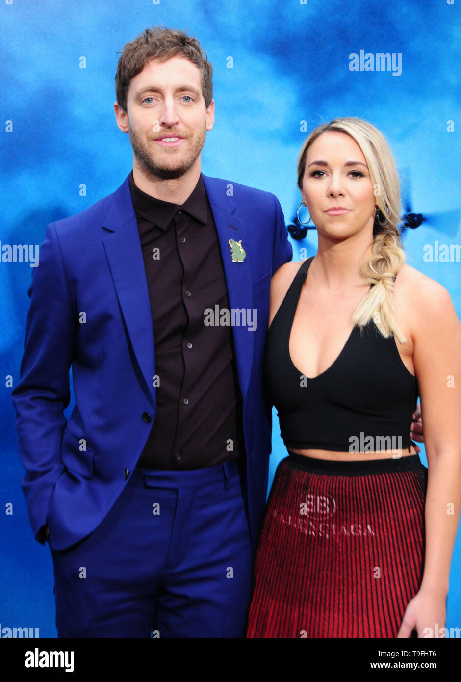 Los Angeles, USA 18th May 2019 Actor Thomas Middleditch and Mollie ...