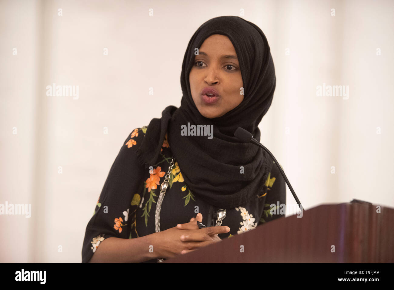 Minnesota congresswoman ilhan omar hi-res stock photography and images ...