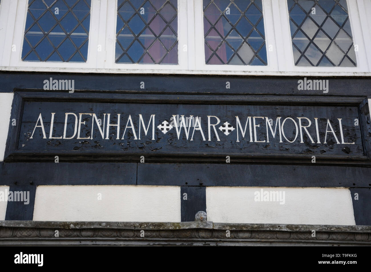 The Aldenham War Memorial Hall, Letchmore Heath, Hertfordshire. It is ...