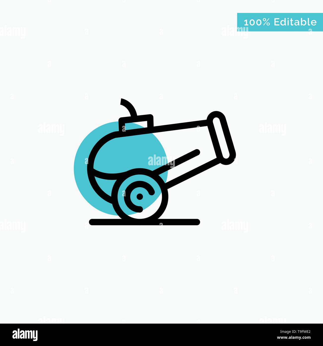 Battery artillery Stock Vector Images - Alamy