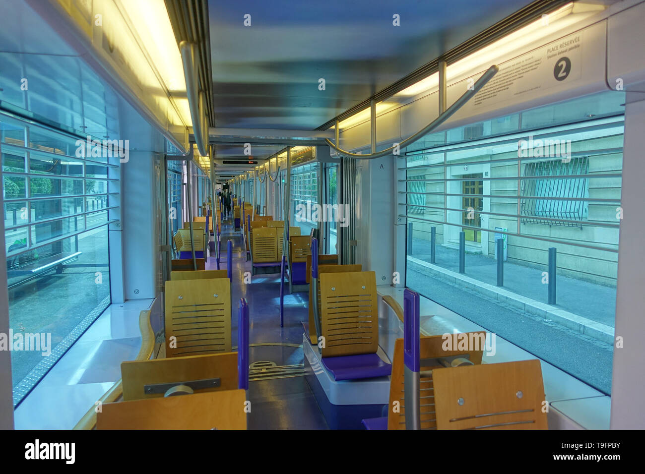 Interior tramway city paris france hi-res stock photography and images ...