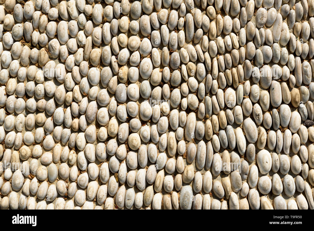 Pebbles concrete stone background hi-res stock photography and images ...