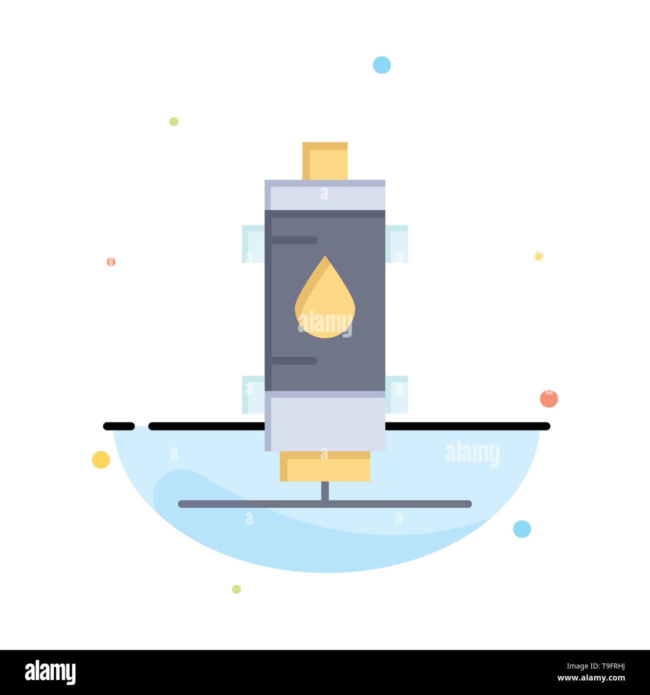 Geyser boiling Stock Vector Images - Alamy