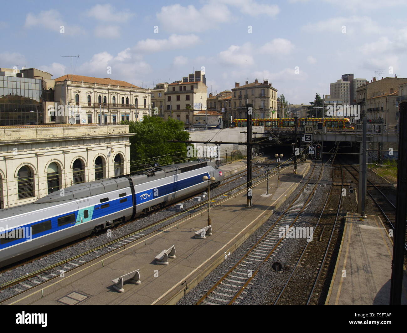 Montpellier, Gare St Roch Stock Photo - Alamy