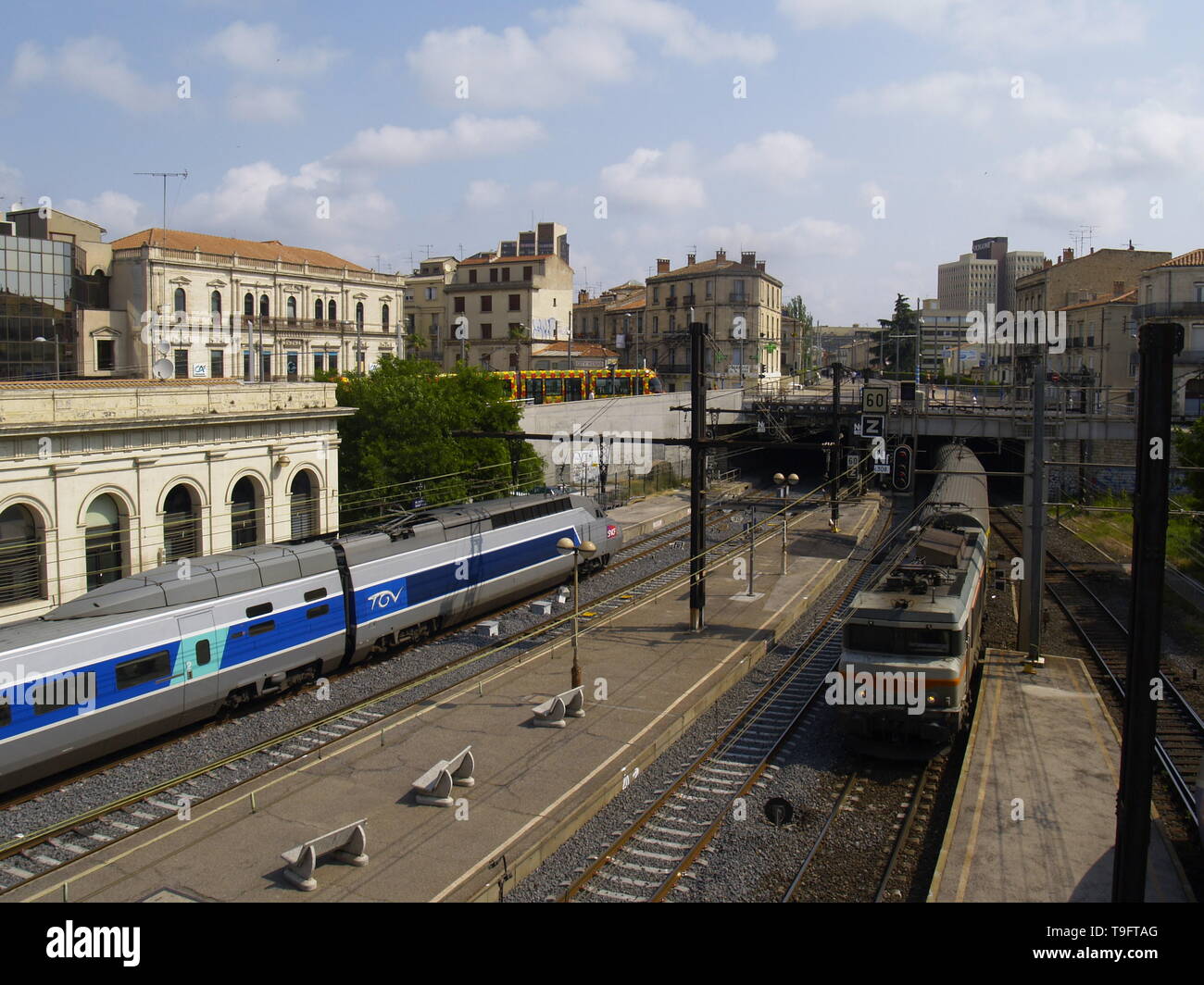 Railway station montpellier hi-res stock photography and images - Alamy