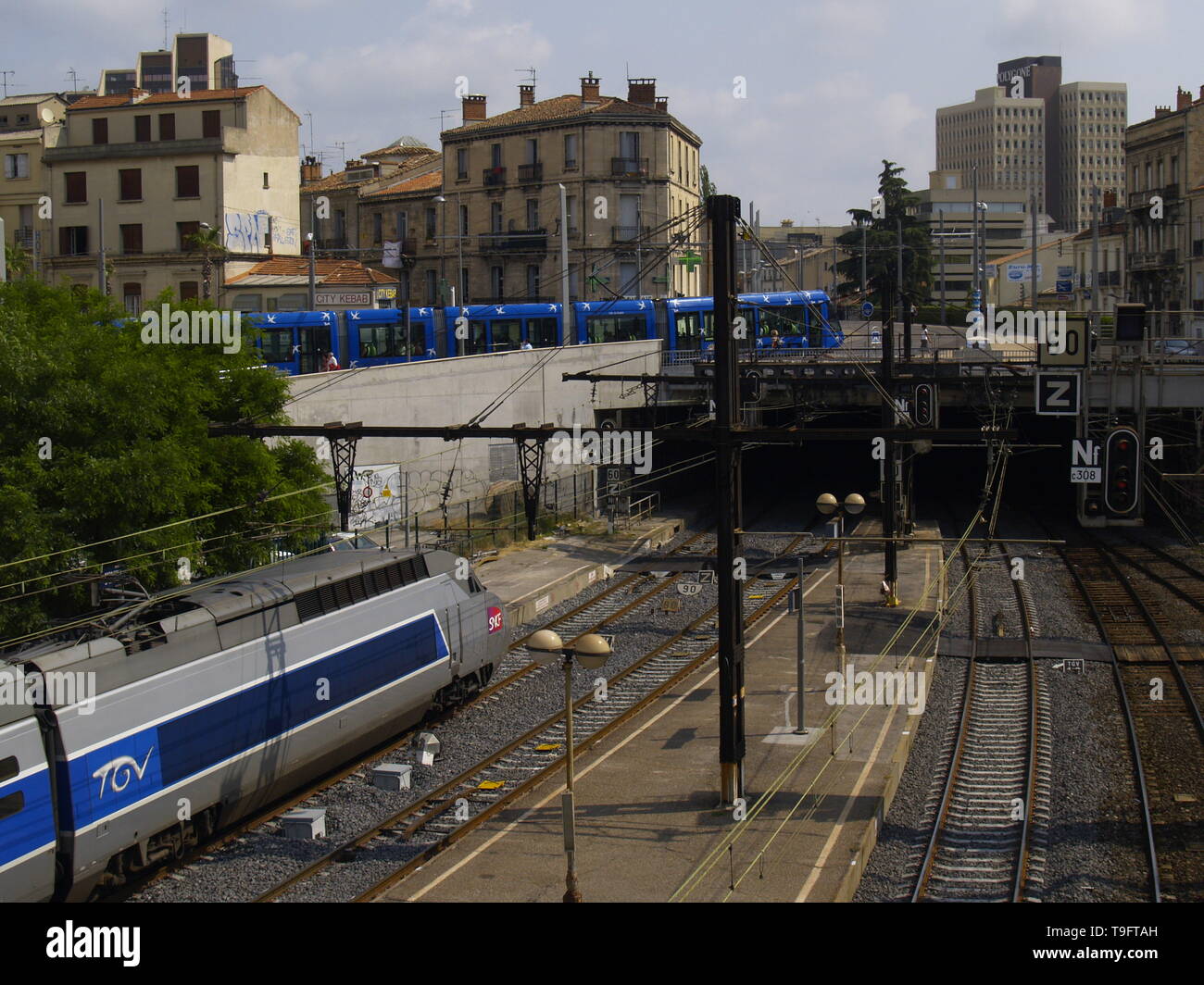 Montpellier train station hi-res stock photography and images - Alamy