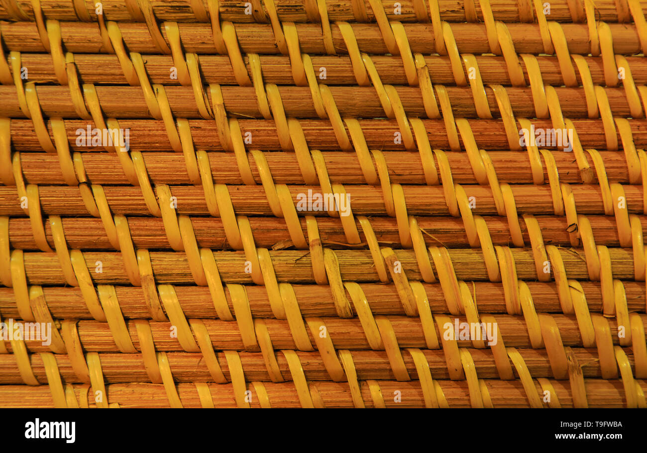 basketwork wall texture close up for background user Stock Photo - Alamy