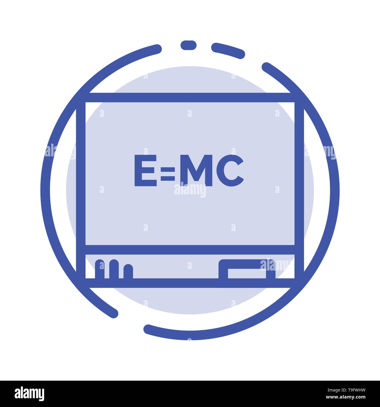 Black board equation Cut Out Stock Images & Pictures - Alamy