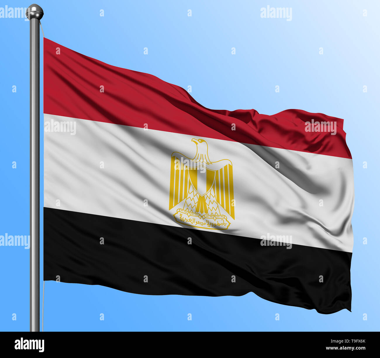 Egypt Egyptian Flag Isolated Stock Photos & Egypt Egyptian Flag ...