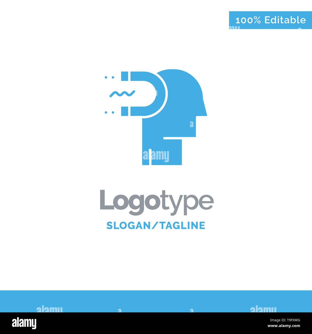 Power, Influence, Engagement, Human, Influence, Lead Blue Solid Logo ...