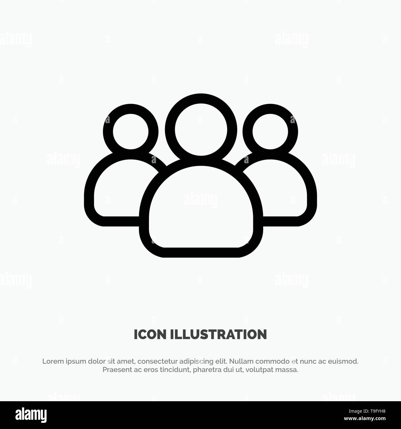 Friends group Stock Vector Images - Alamy