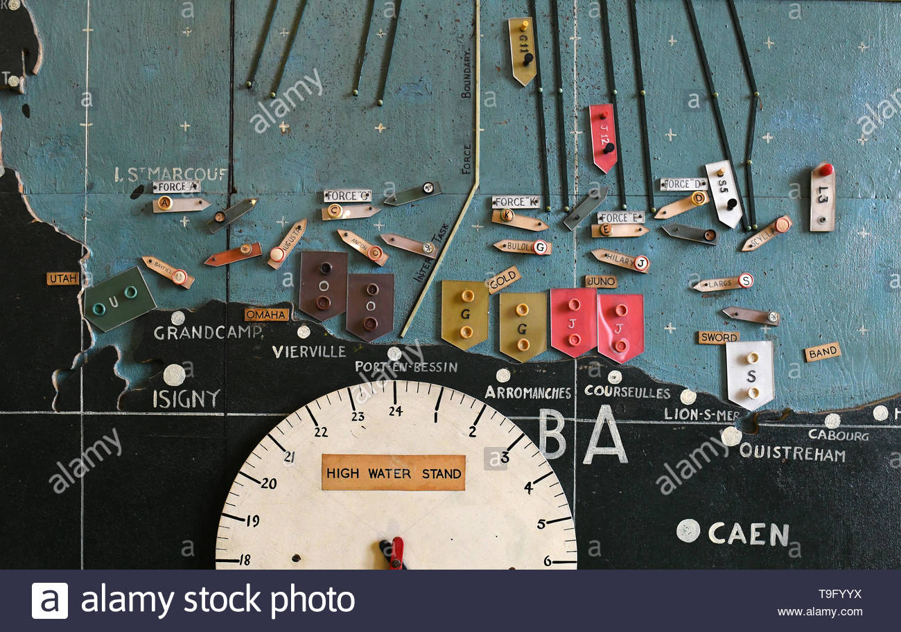 D Day Map High Resolution Stock Photography and Images - Alamy
