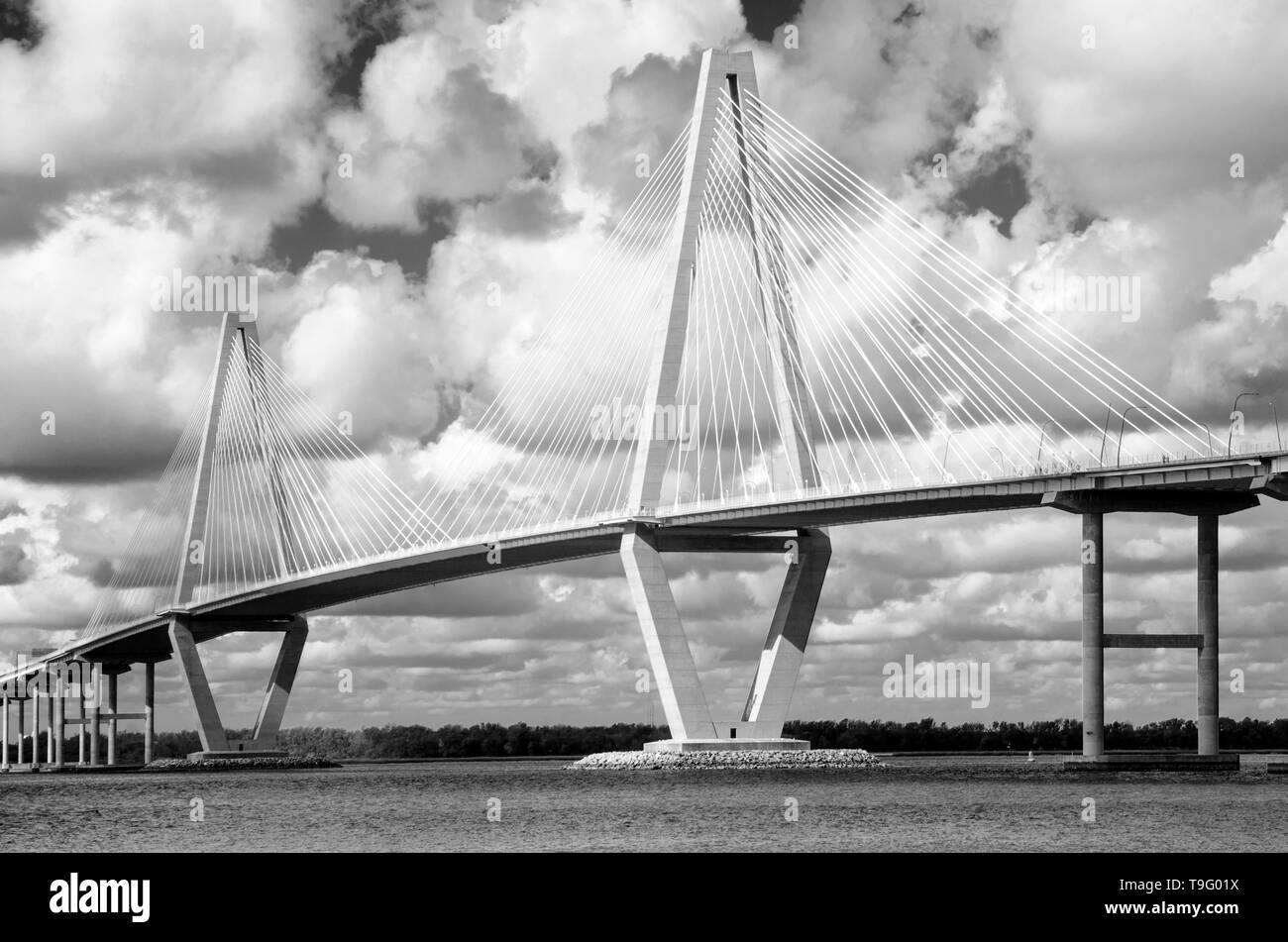 Cooper River Bridge, Charleston, South Carolina Stock Photo - Alamy