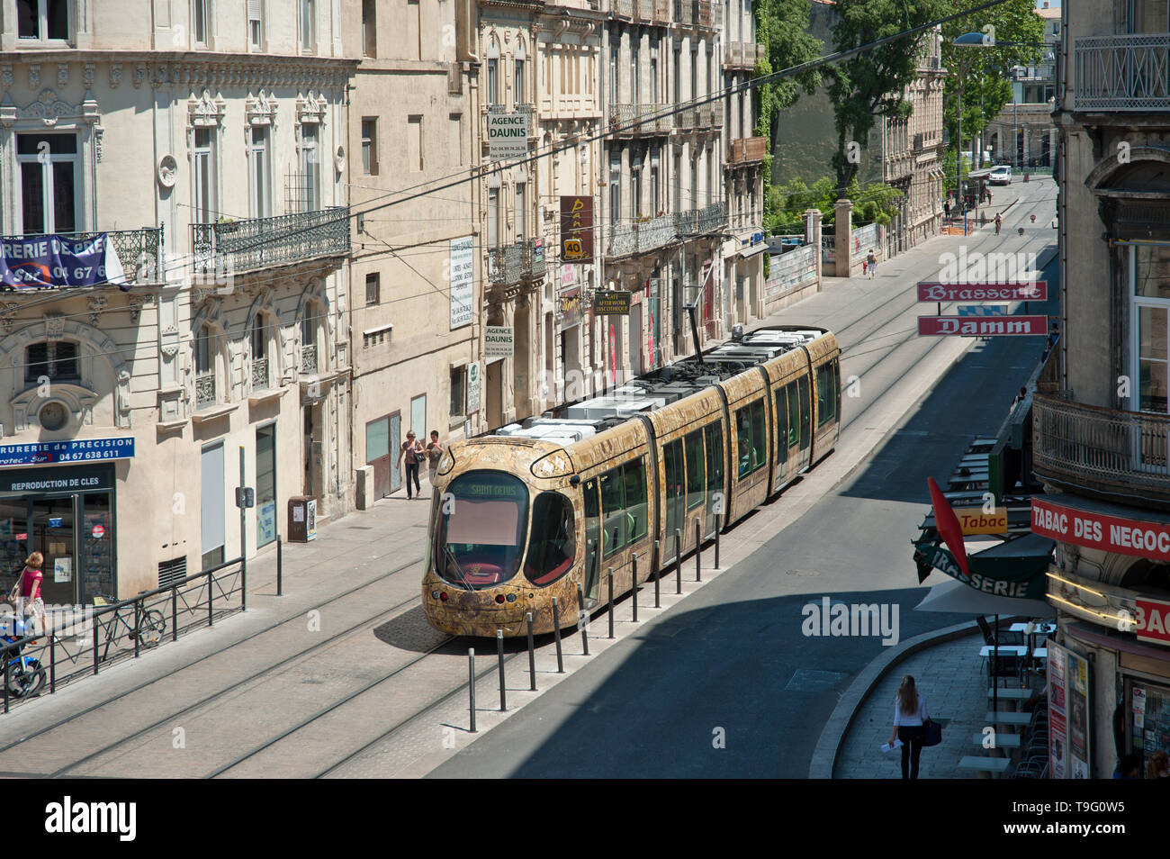 Montpellier moderne architektur architecture hi-res stock photography ...