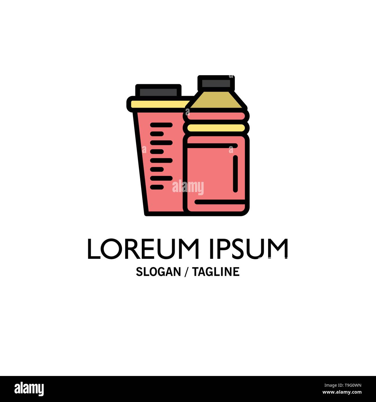 Shaker Bottle Logo at Albert Glover blog