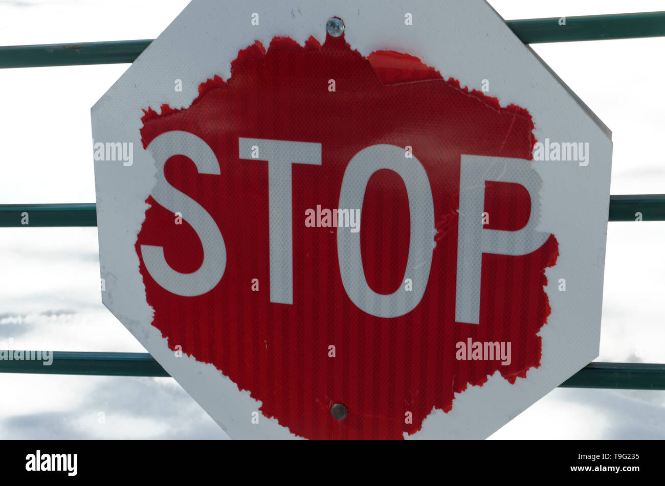 Old safety sign hi-res stock photography and images - Alamy