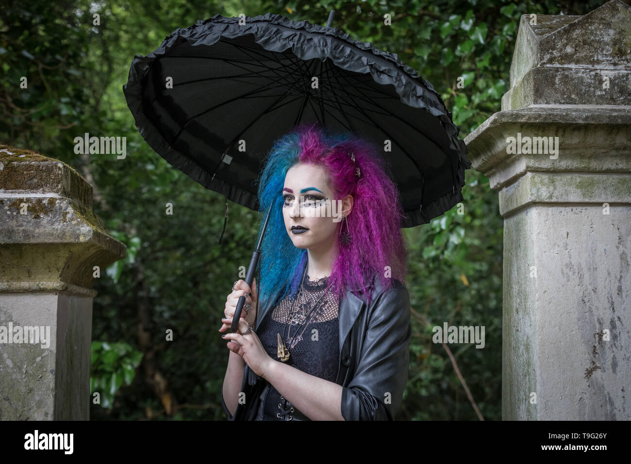 London, UK. 18th May, 2019. Members of London Vampire society attend ...