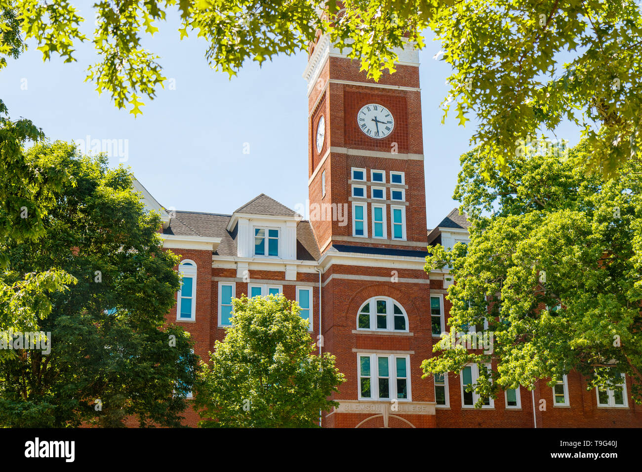Clemson university tillman hall in hi-res stock photography and images ...