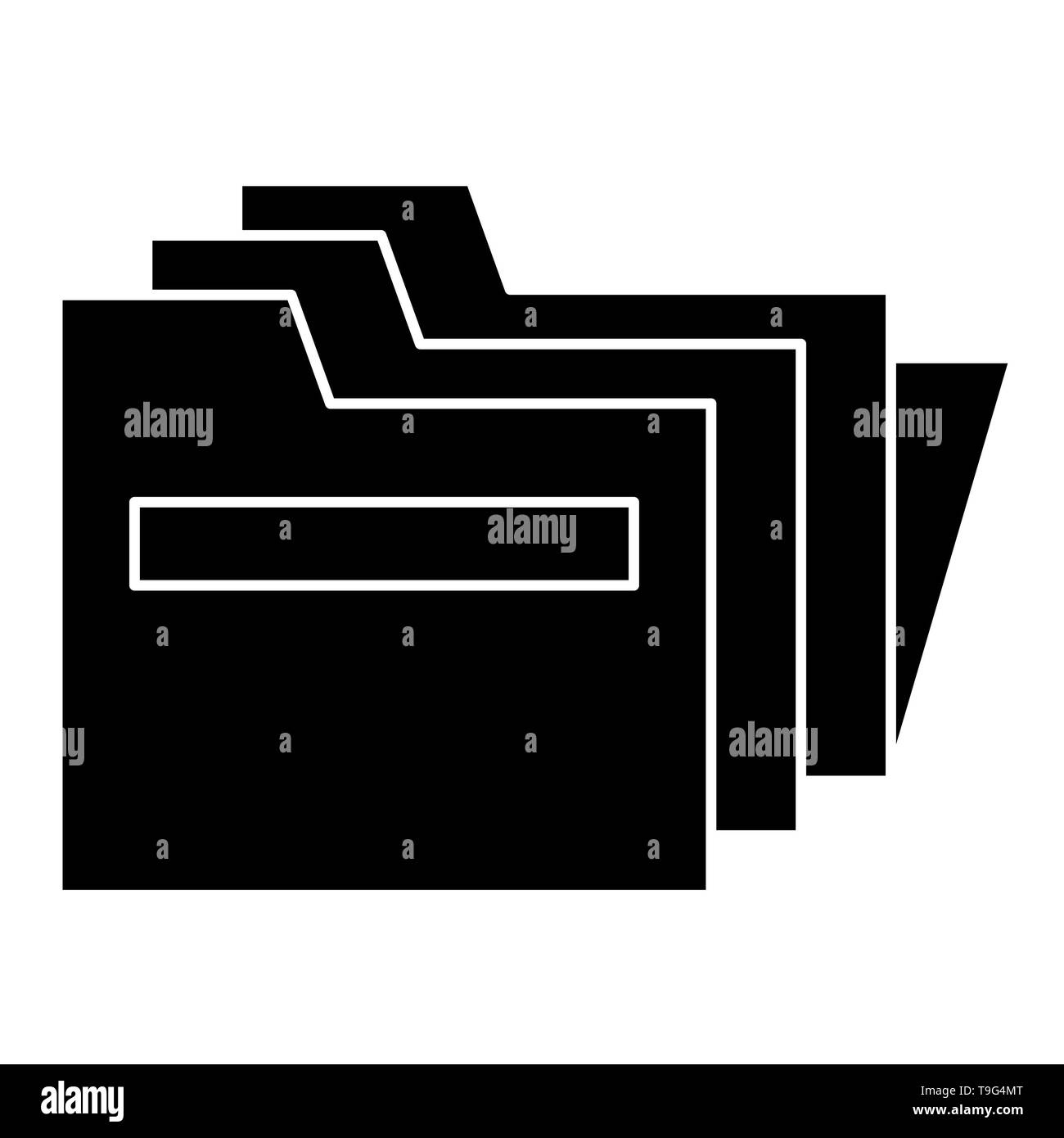 Files Icon, Vector Illustration, Business Outline Stock Photo - Alamy