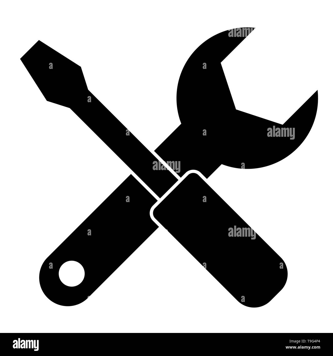 Setting icon vector hi-res stock photography and images - Alamy