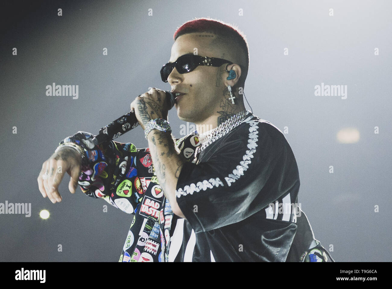 Sfera ebbasta on stage hi-res stock photography and images - Alamy