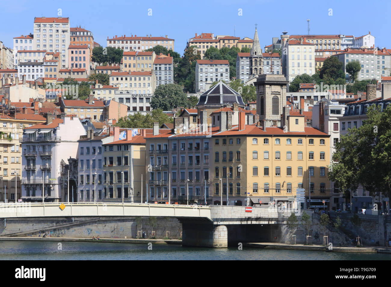 Centre-ville. Lyon / Downtown. Lyon Stock Photo - Alamy
