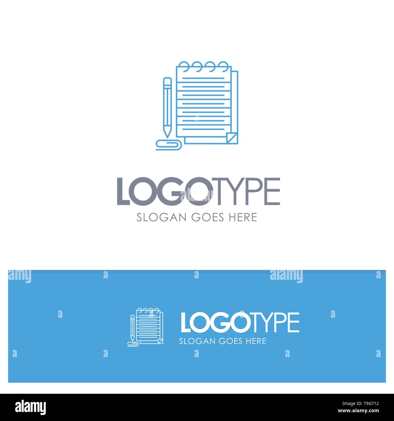 Steno book Stock Vector Images - Alamy