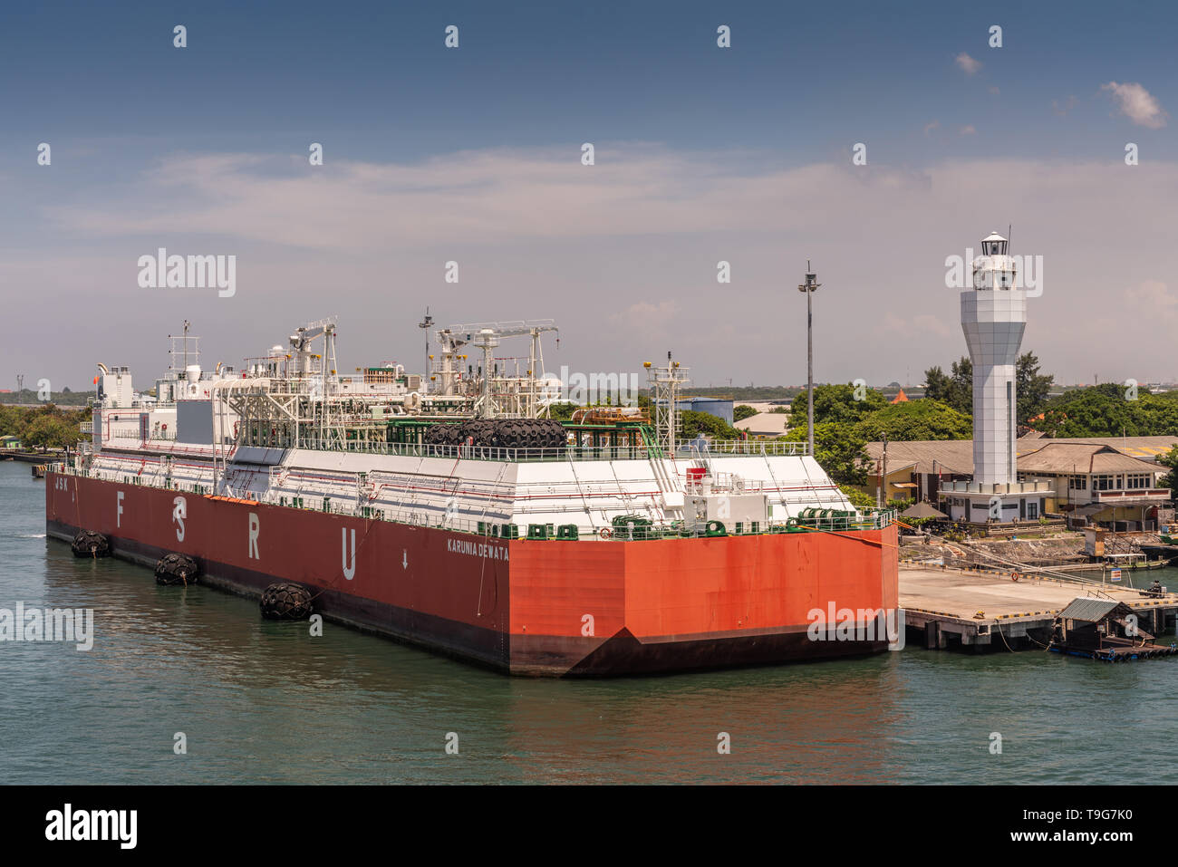 Floating storage and regasification unit hi-res stock photography and ...