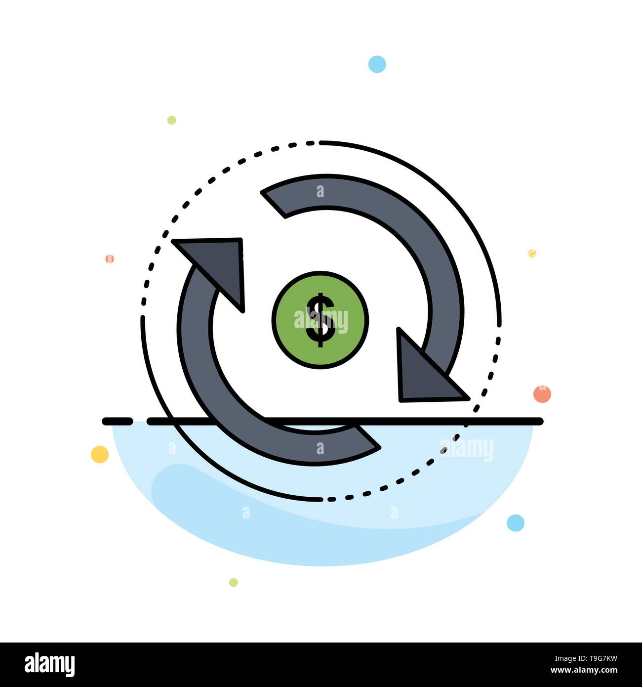 Monetary flow Stock Vector Images - Alamy