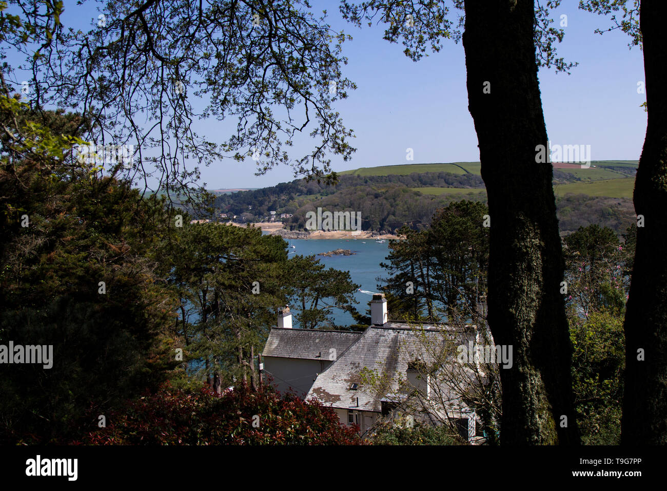 The seaside home of inventor Otto Overbeck, the gardens and house are ...