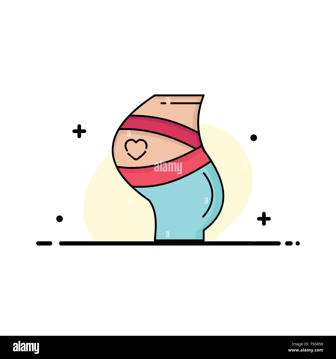 Pregnant mother icons collection hi-res stock photography and images ...