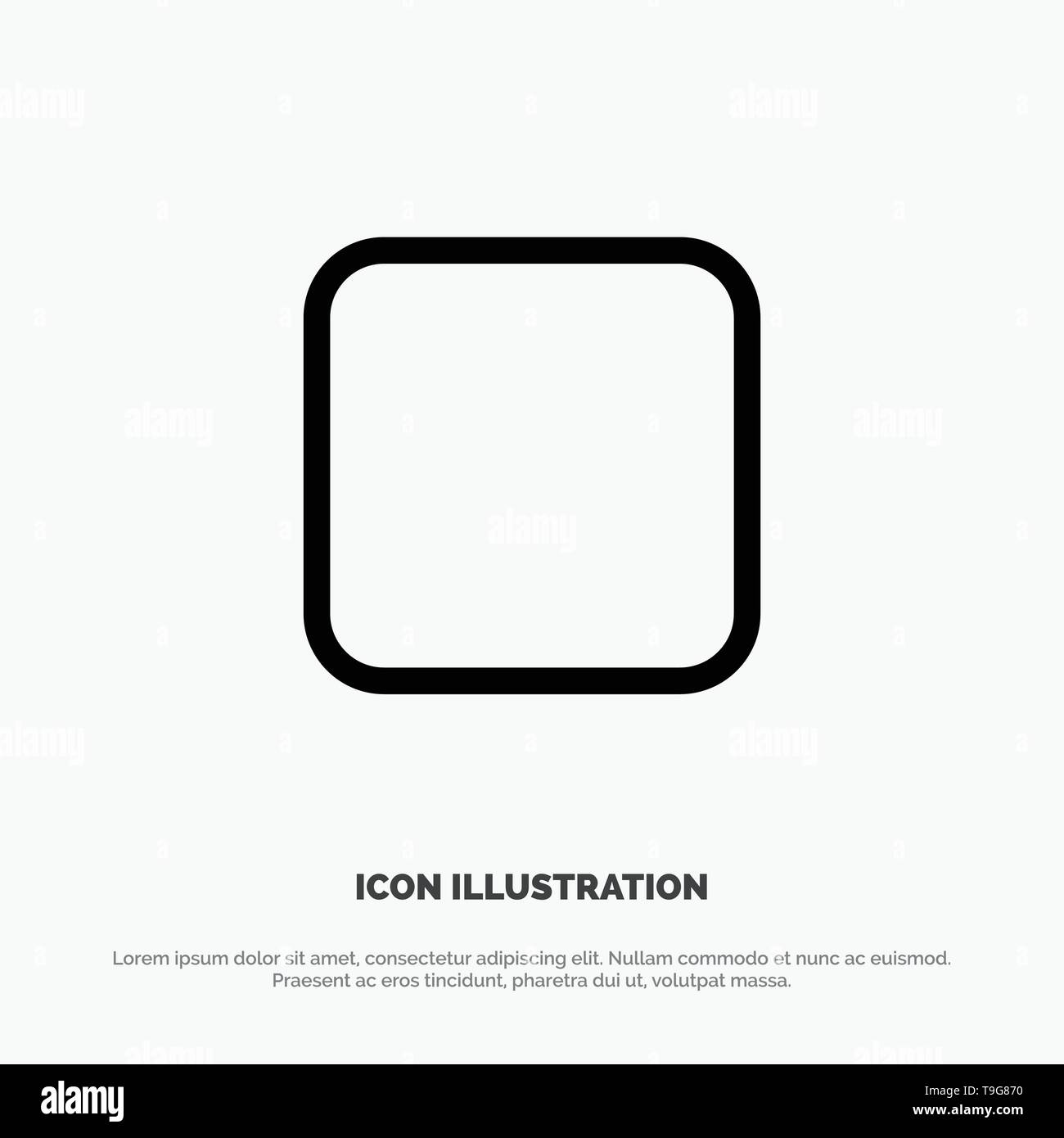 Unfilled vector vectors hi-res stock photography and images - Alamy