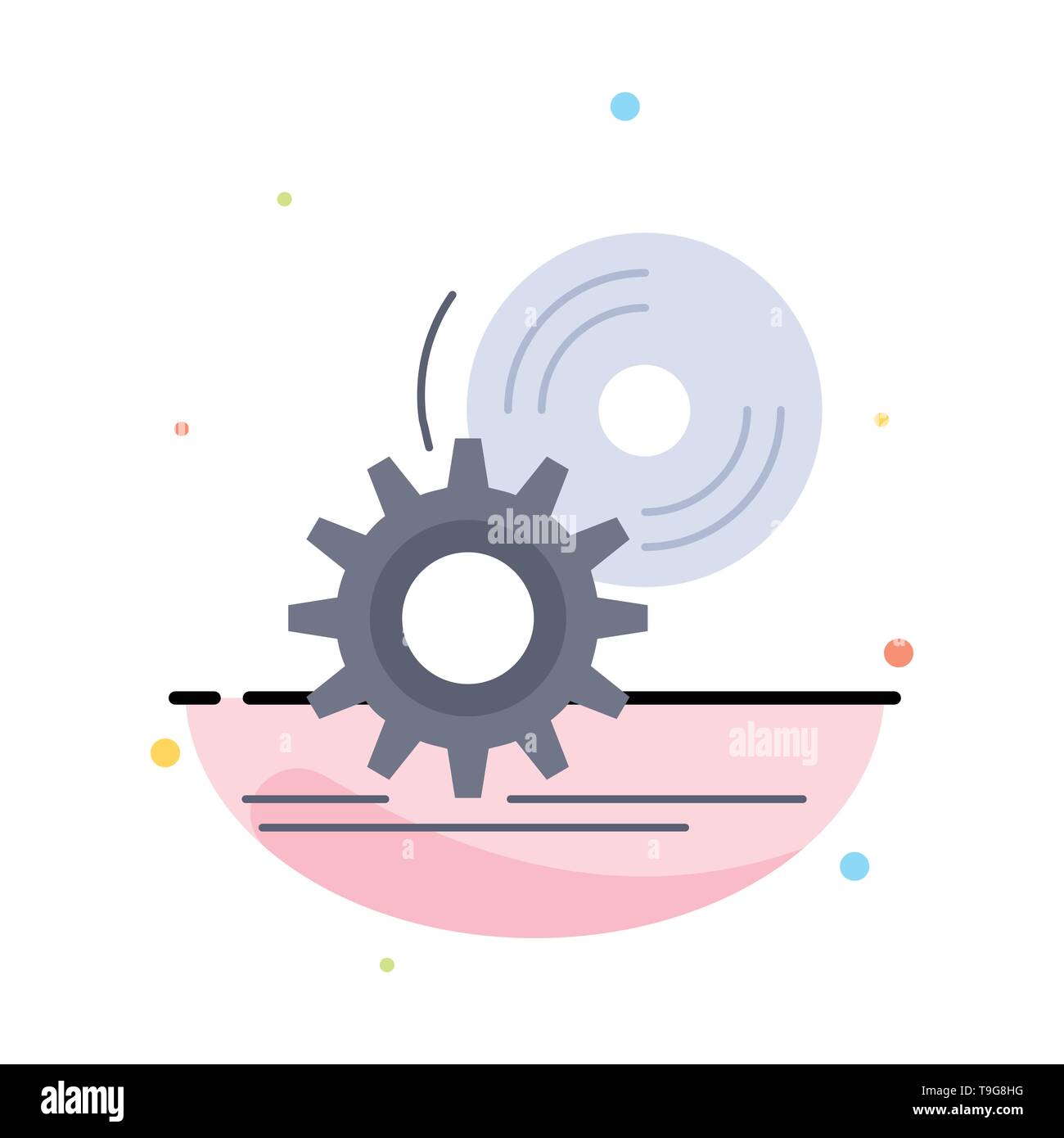 Installation disc Stock Vector Images - Alamy