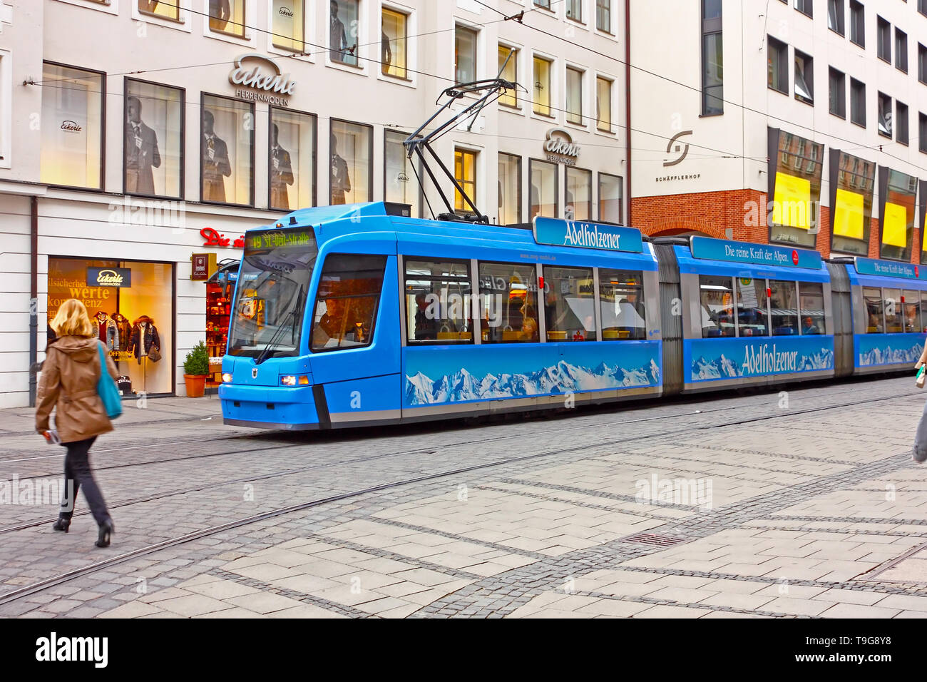 Tramway streetcar munich germany hi-res stock photography and images ...