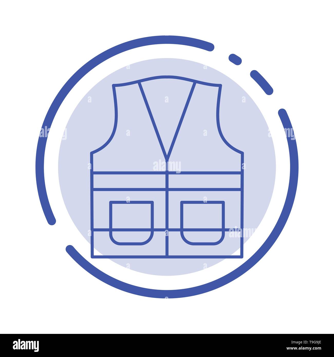 Yellow safety vest Stock Vector Images - Alamy