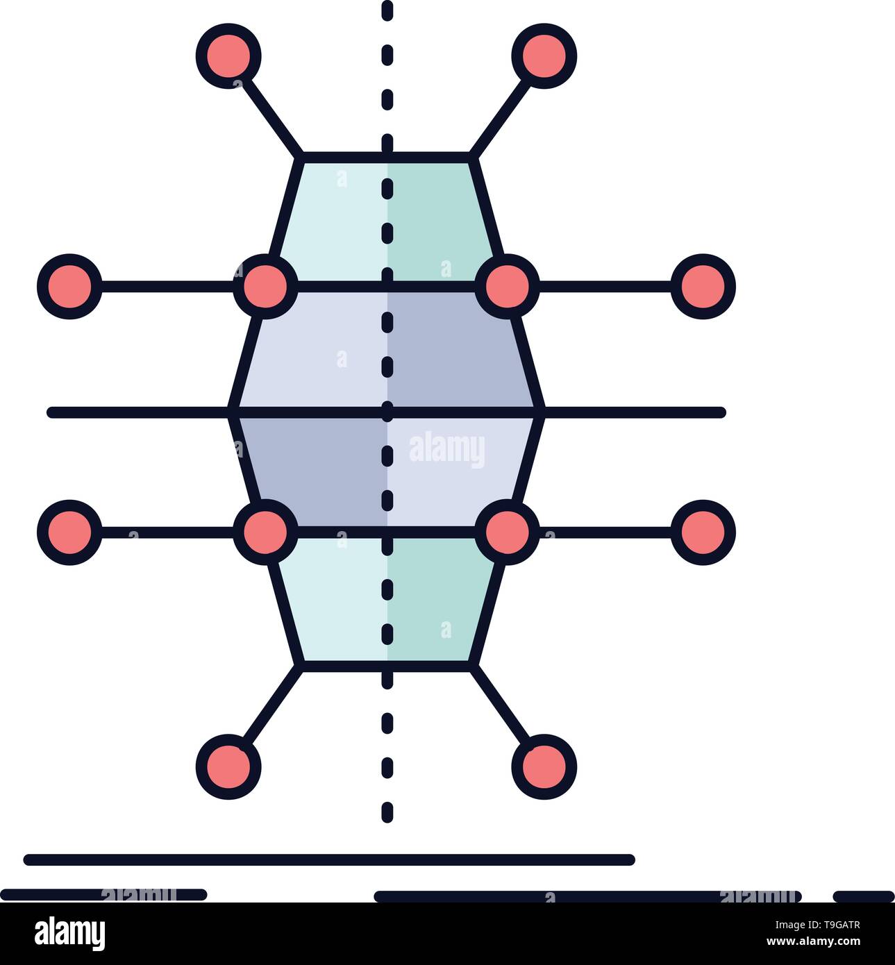 Smart grid vector vectors hi-res stock photography and images - Alamy