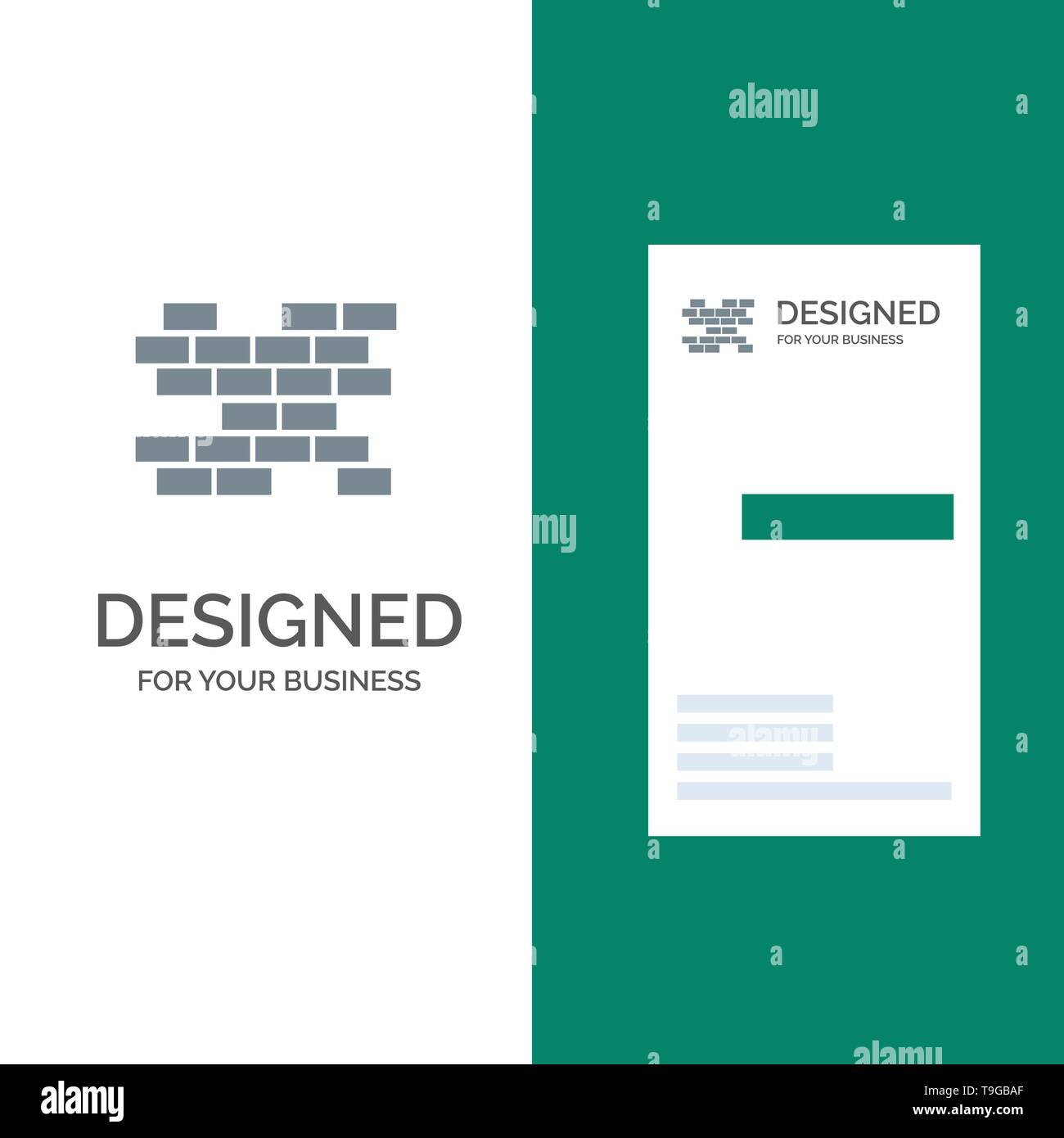 Old dark bricks Stock Vector Images - Alamy